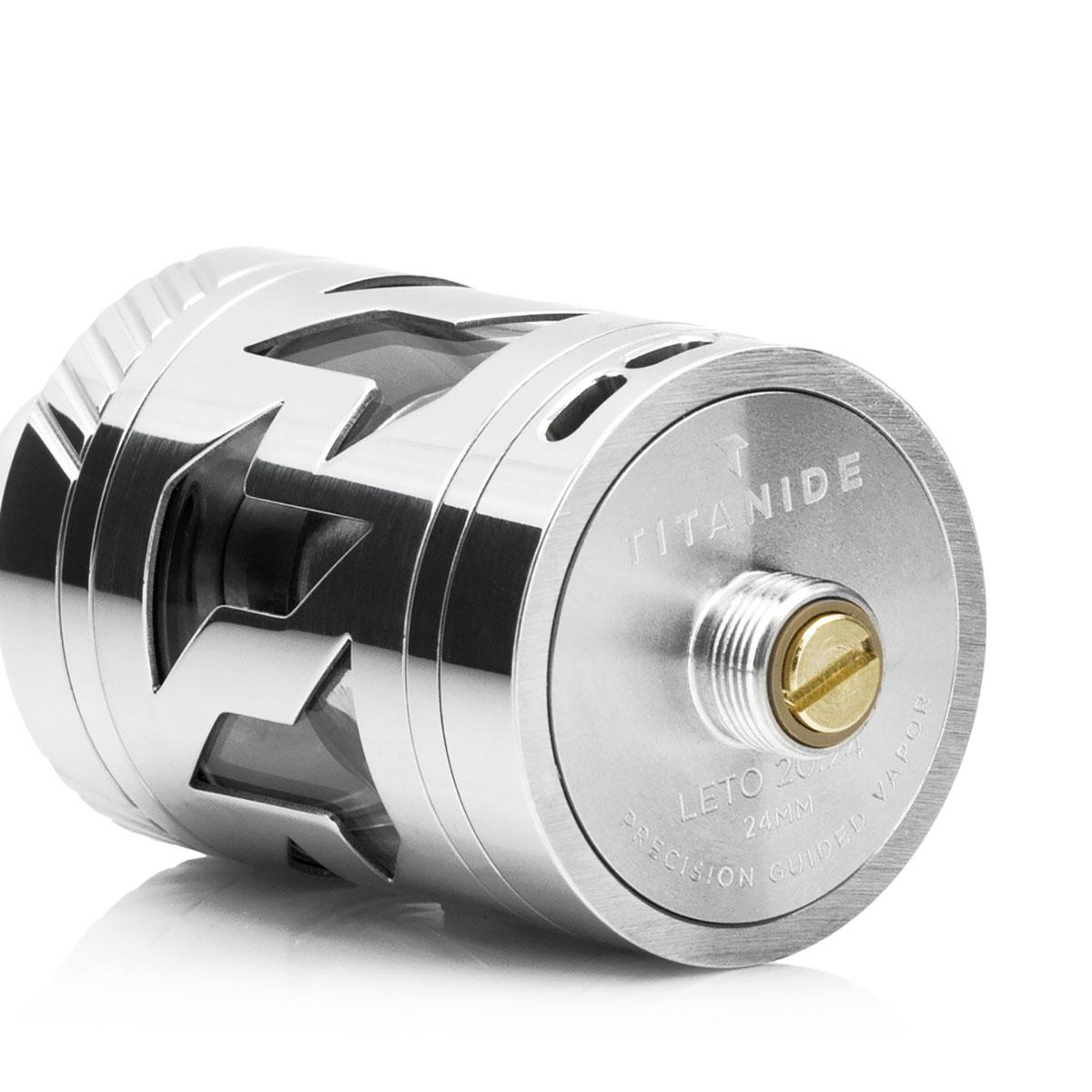 Leto RTA 20.24 - Titanide Rebuildable Atomizer | Steam and Vape